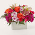 Light of My Life Box Bouquet – lavender, orange, pink, purple flower ...