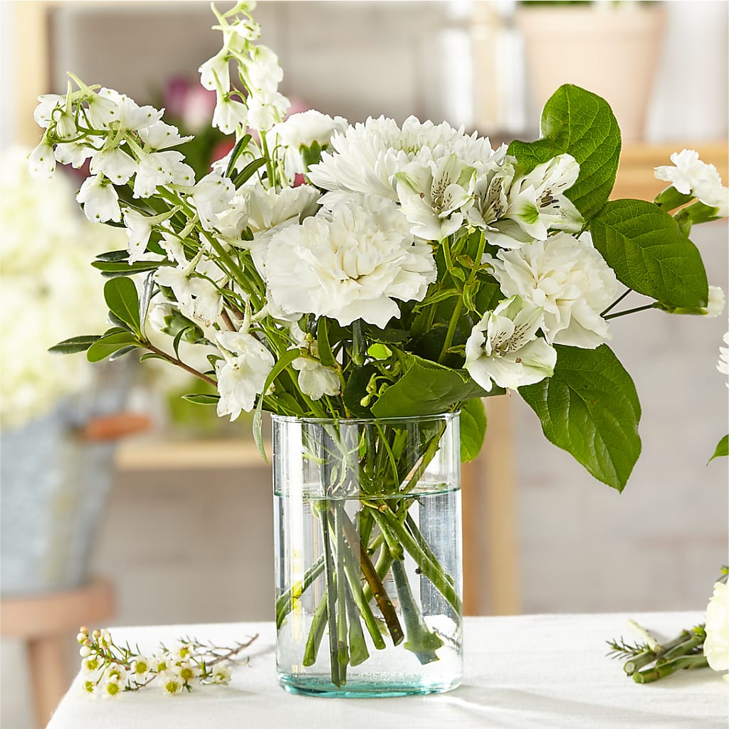 Classic Ivory – A Florist Original – white flower arrangement | Tarzana ...