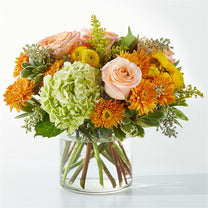 Fall Foliage Bouquet–The Flower Factory